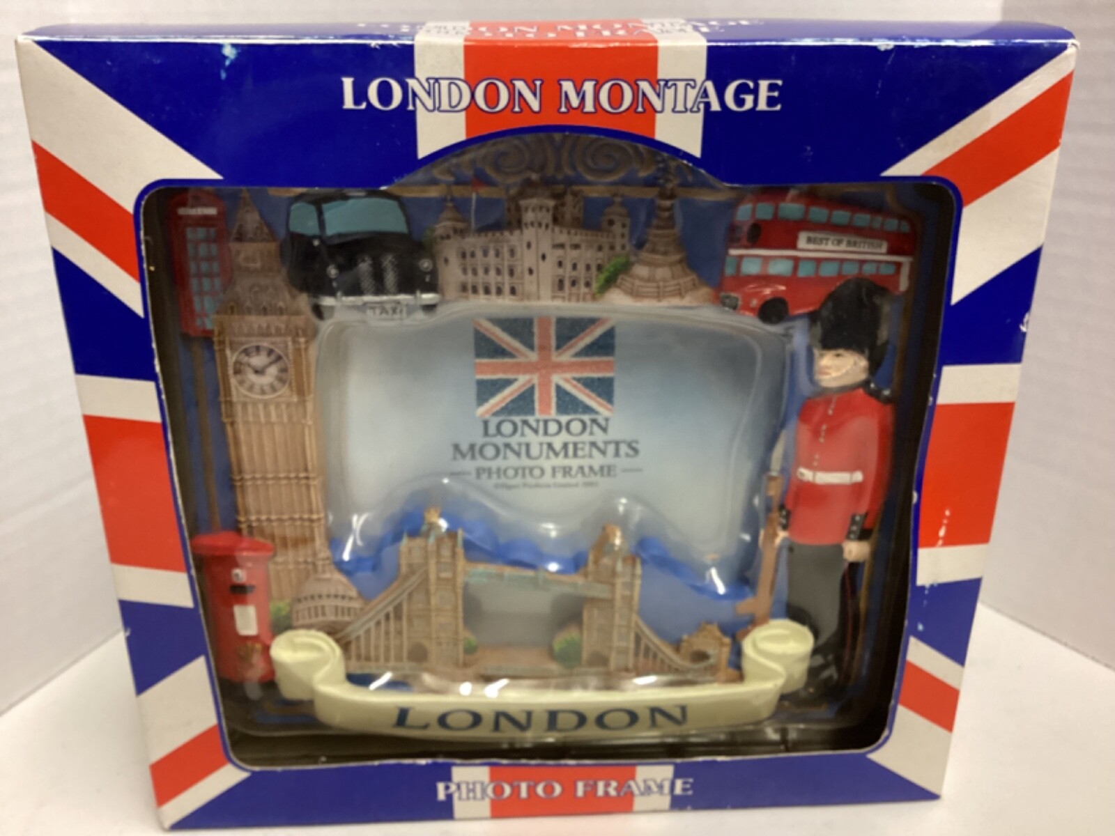 NEW 2002 London Monuments Montage Photo Frame Resin Elgate Products ...