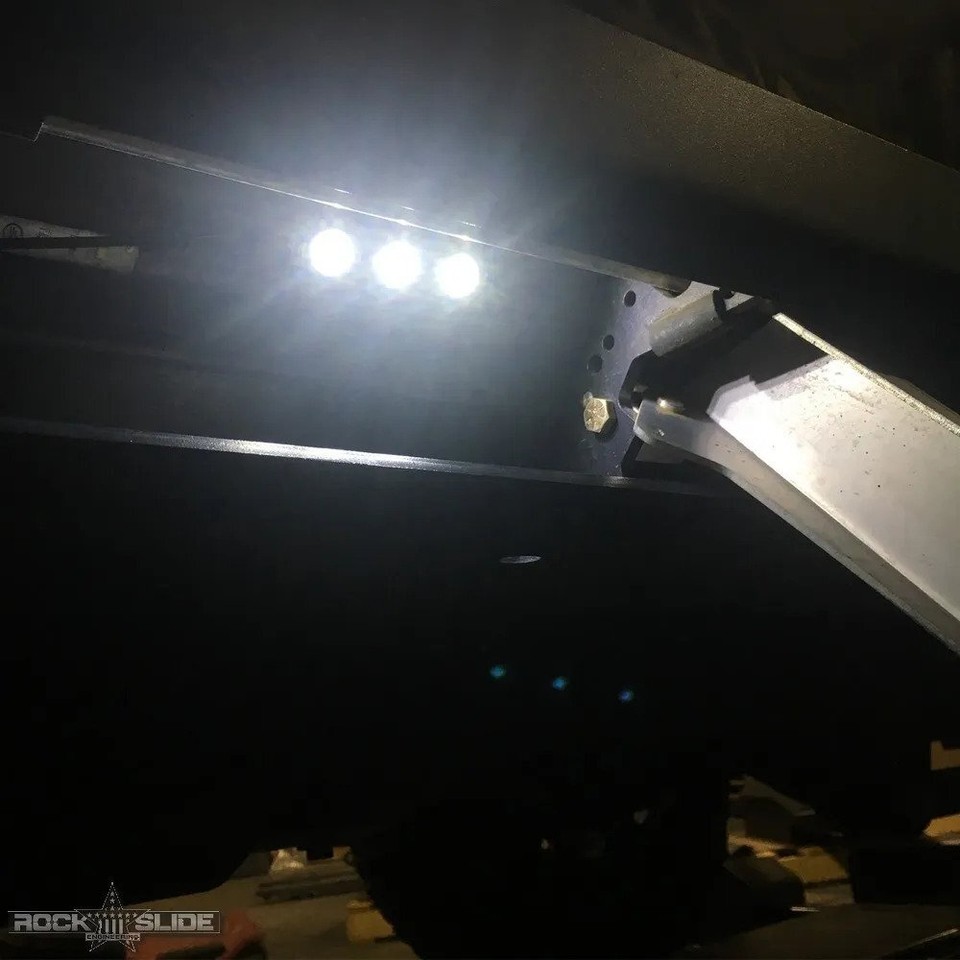 Rock Slide Engineering Step Sliders & LED Lights for 18+ Jeep JL ...