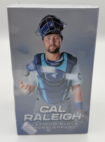 Seattle Mariners Cal Raleigh Platinum Glove Bobblehead 4/7/25 SGA NIB ...