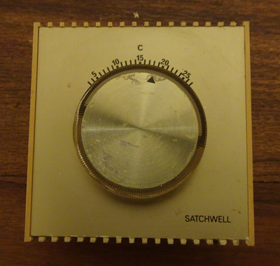 SATCHWELL TLM2253 Room Thermostat 3°C to 27°C Range 1980s Vintage ...