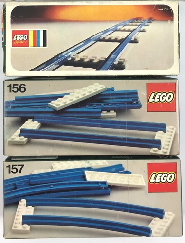 Lot 3 Boite Lego 150 156 157 Rail Pour Train 4.5V / Neuf | eBay