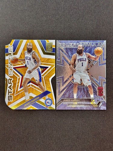 2022-23 Panini Donruss Elite - James Harden Star Status Orange + Power ...