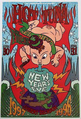 Hot Tuna Concert Poster 1997 F-311 Fillmore | eBay