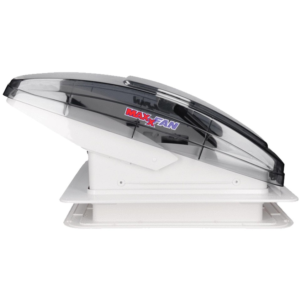 MAXXAIR MAXXFAN DELUXE REMOTE CONTROL CAMPERVAN CARAVAN CLEAR ROOF VENT ...