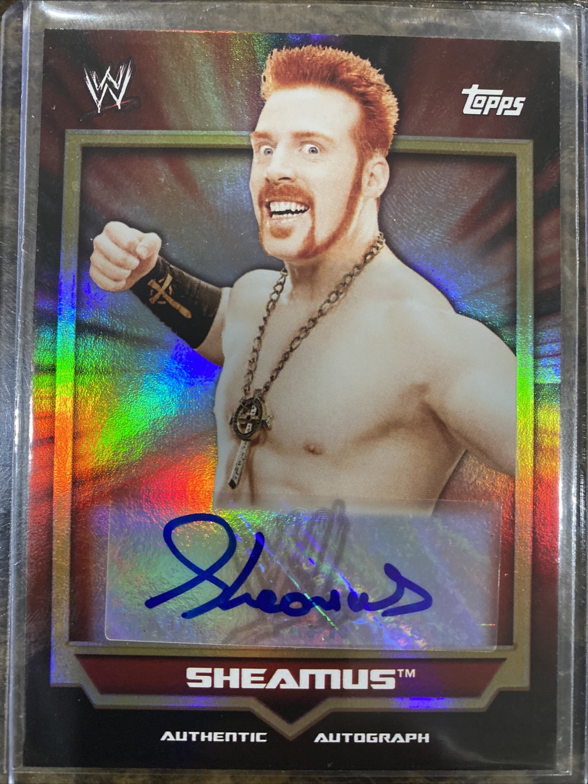 Sheamus 2011 Topps Classic WWE Authentic Autograph Card HOT | eBay