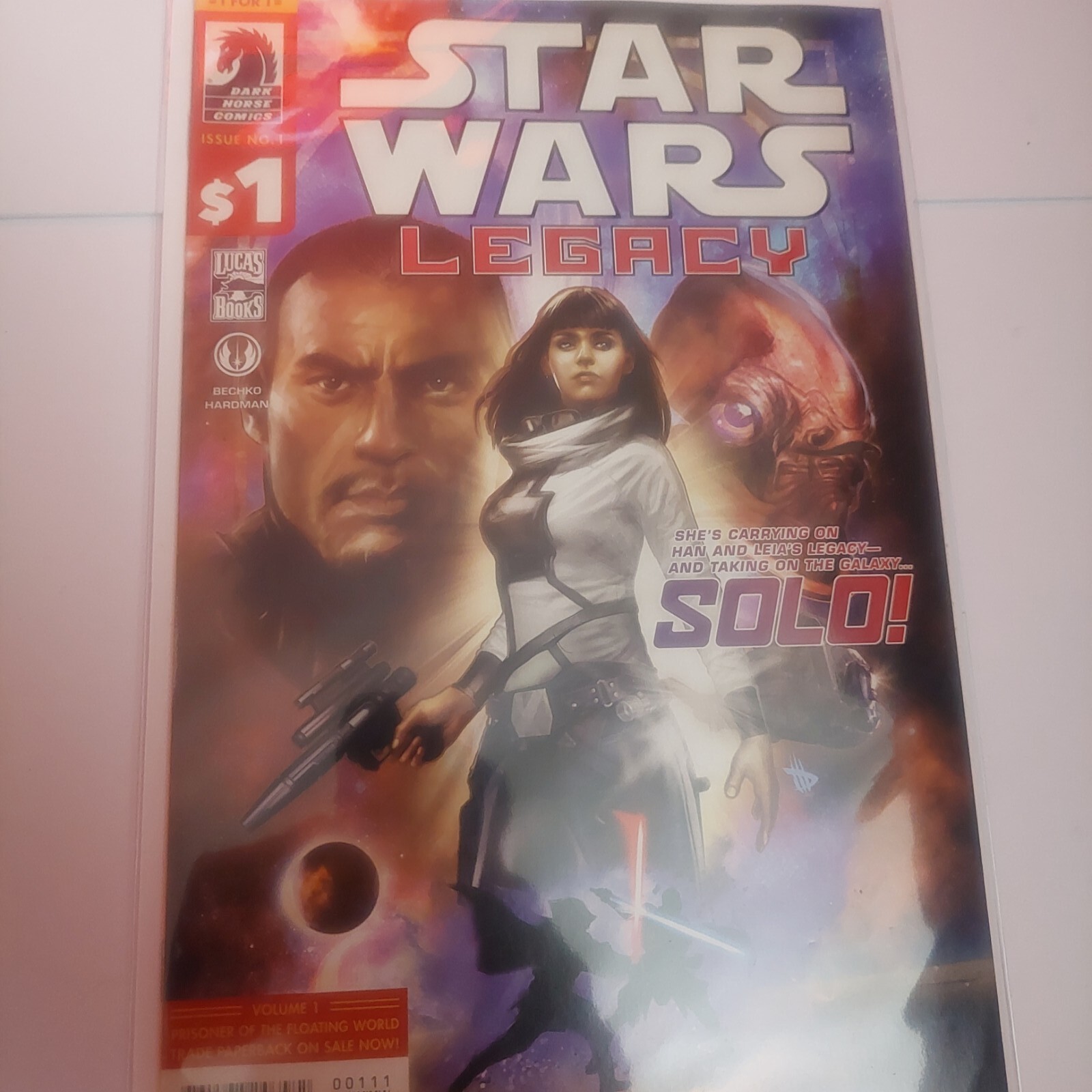 Star Wars Legacy #1 One for $1 1st Appearance Ania Solo 2013 Dark Horse ...