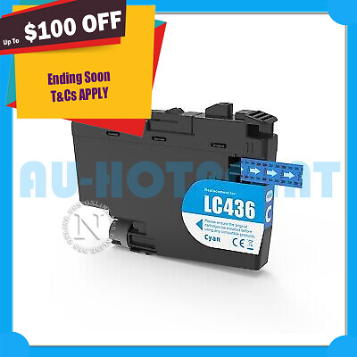 Compatible Brother Cyan LC-436 Ink Cartridge for MFC-J4340DW/J4440DW ...