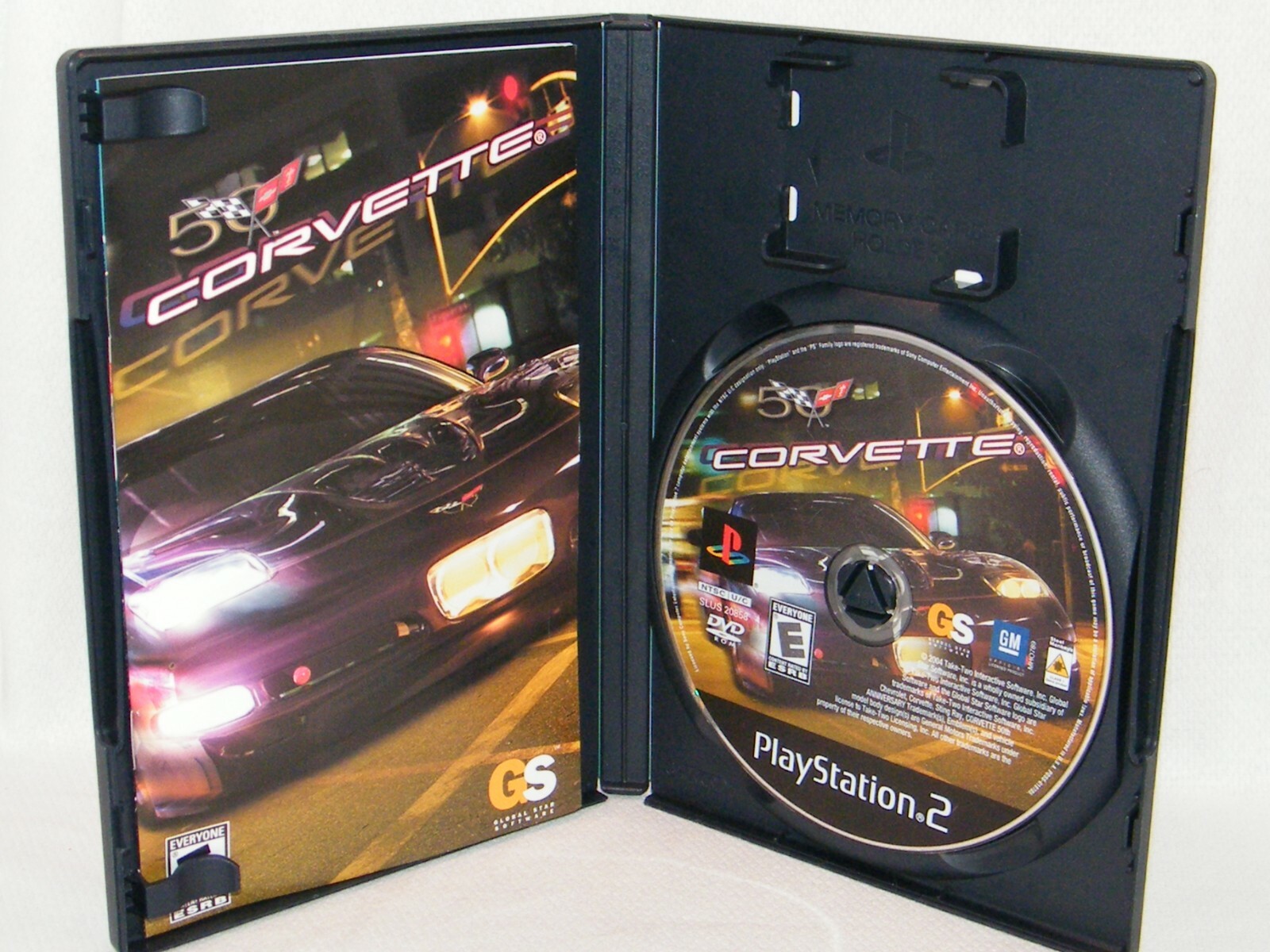 Corvette Sony PlayStation 2 2004 PS2 Car Racing Game - Complete w ...