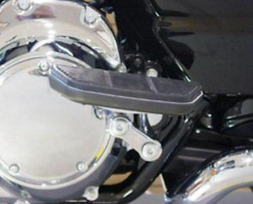 New Adjustable Passenger Footboard Foot Board Mount Mounting Kit Harley ...
