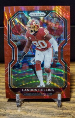 2020 Prizm Landon Collins Red Wave /149 | eBay