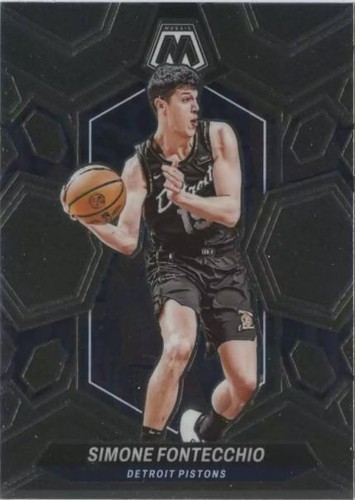 2023-24 Panini Mosaic #133 Simone Fontecchio Detroit Pistons Basketball ...