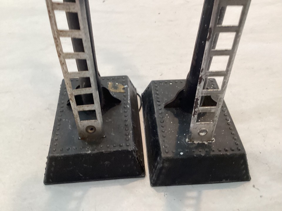 Marx prewar model train semaphores O/O-27 toy train parts | eBay