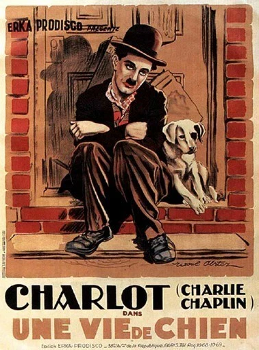 Vintage Charlie Chaplin Poster