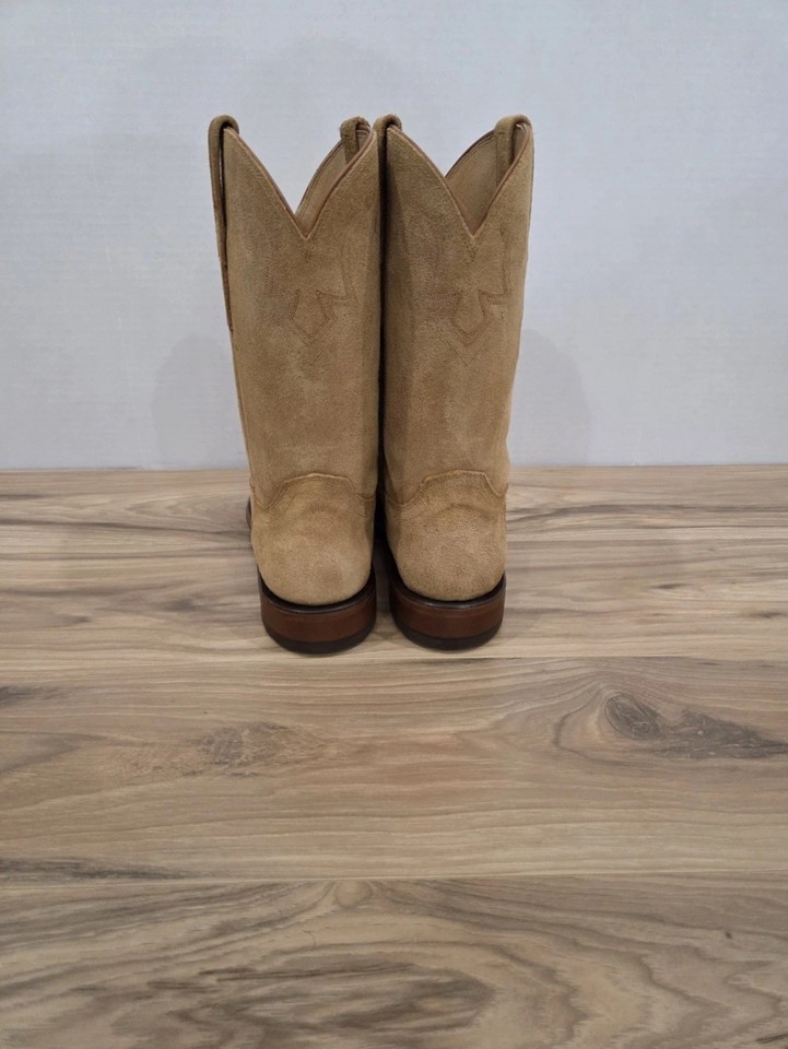 Lucchese Sunset Suede Roper Cowboy Western Boot NEW SIZE 10 D | eBay