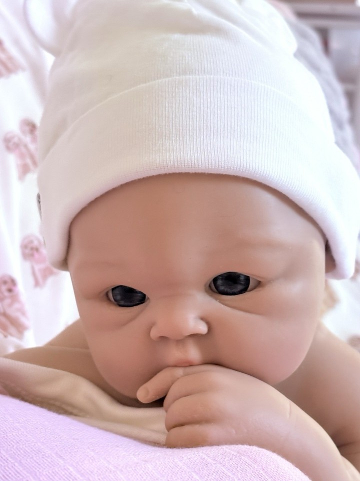 Full Silicone Reborn Baby Boy 19”Infant Soft 7 lbs Newborn Doll Floppy ...
