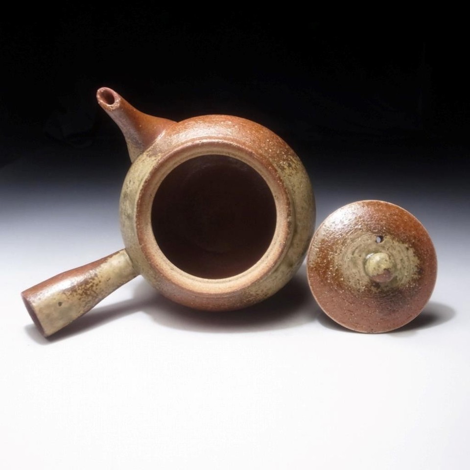 $JJ26: Vintage Japanese Sencha Tea Pot, Shigaraki ware | eBay