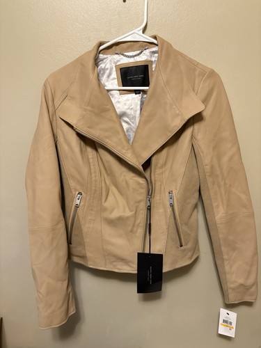 Marc New York Andrew Marc Woman’s Brown Soft Leather Zipper Pockets ...