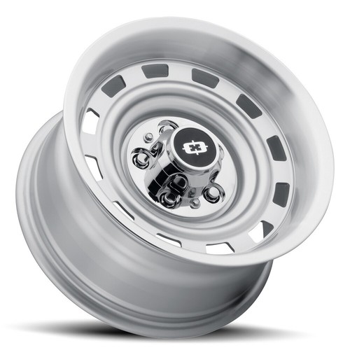 Set 4 15" Vision American Muscle 54 Cheyenne Silver Machined 15x7 ...