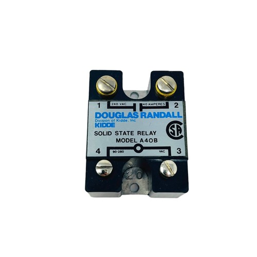 Douglas Randall Kidde A40B Solid State Relay- 240 VAC 40 Amperes | eBay