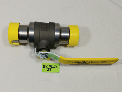 APOLLO Megapress Ball Valve With Handle 89FVH4601 New-Old Stock | eBay