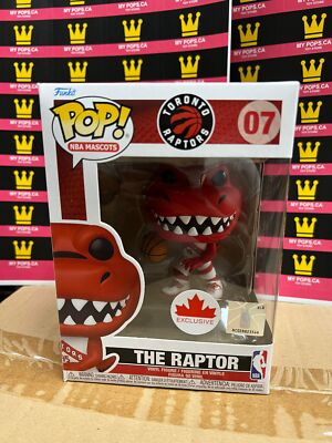 **IN HAND** NBA CANADA EXCLUSIVE Funko Pop! TORONTO RAPTORS MASCOT AD ...