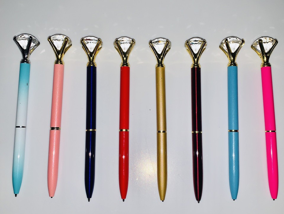 Light Up Diamond Top Pens | eBay