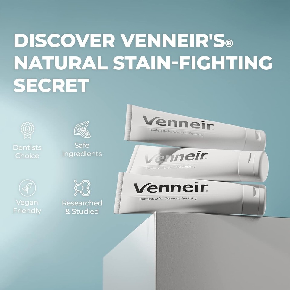 Venneir Professional Toothpaste for Veneers Implants Bonding Crowns ...