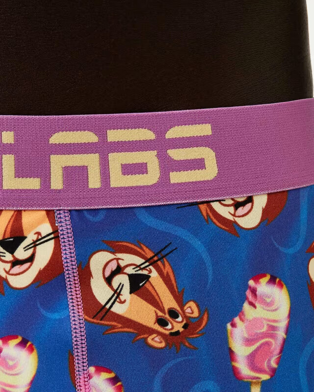 Mens Paddle Pop Rainbow License Underlabs Trunks | eBay