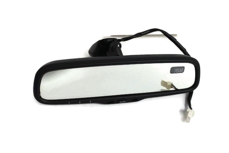 06-09 LEXUS IS250 IS350 AUTO DIM REAR VIEW MIRROR COMPASS HOMELINK ...