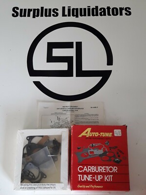 Auto Tune 15789B Carburetor Tune-Up Kit. New. Carter model YFA | eBay