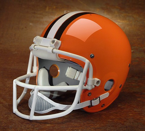 Cleveland Browns style NFL Vintage Football Helmet - OZZIE NEWSOME 1978 ...