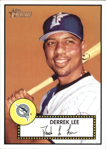 2001 Topps Heritage Baseball Card #196 Derrek Lee | eBay