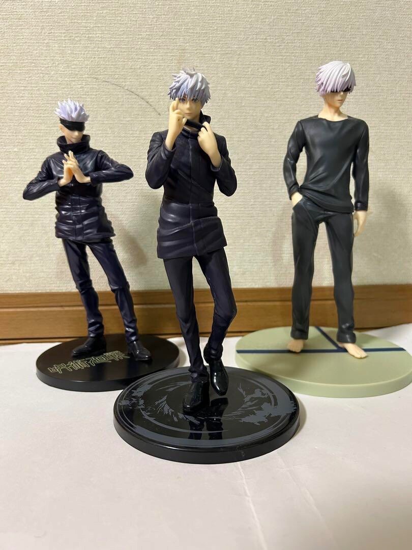 Jujutsu Kaisen Satoru Gojo Set of 3 figure Used No Box | eBay