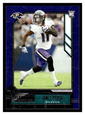 2020 Panini Playbook #195 James Proche - Baltimore Ravens Rookie | eBay