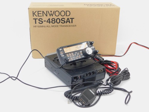Kenwood TS-480SAT Ham Radio HF Transceiver + Box (complete, works great ...