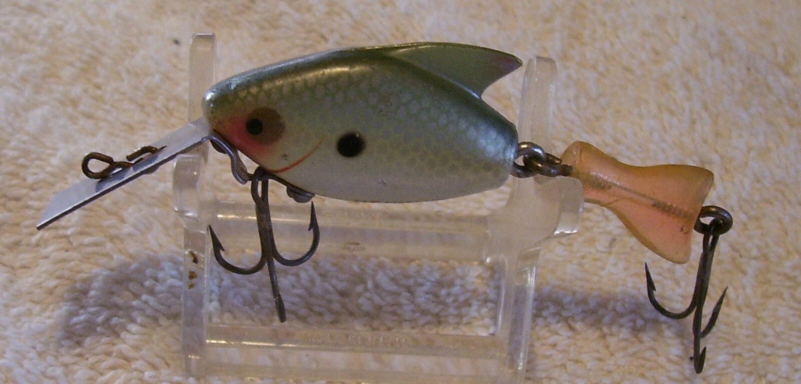 BEAUTIFUL VINTAGE HEDDON FIRETAIL SONIC LURE 12/1/21P MULTI-COL 2-5/8 ...