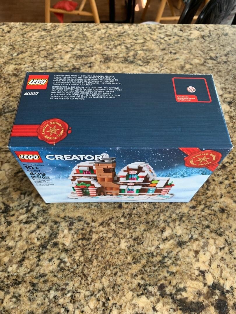 Lego 40337 Mini Gingerbread House Christmas Set Brand New Factory ...