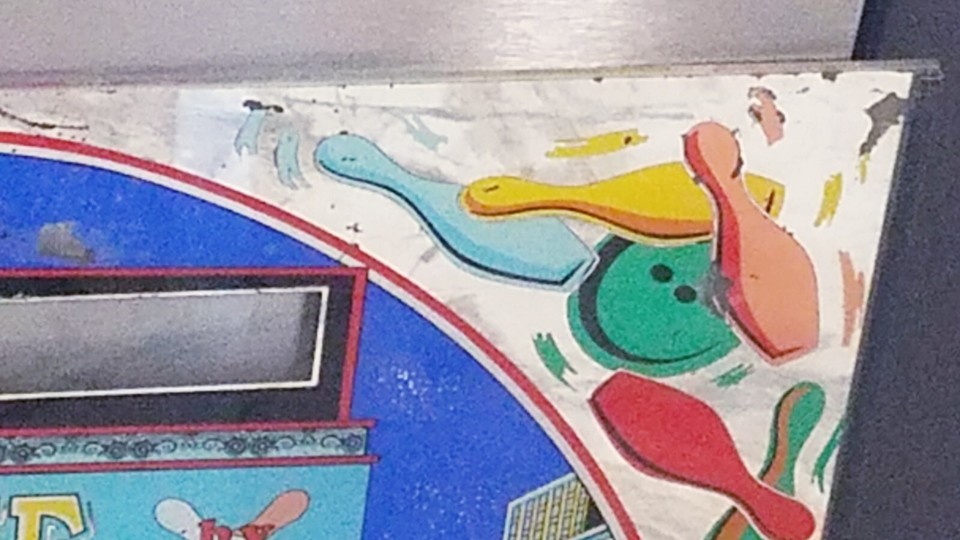 Vintage 1978 Stern Memory Lane Pinball Machine Backglass PICK UP ONLY ...