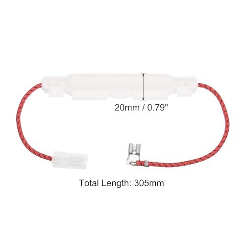 Microwave High Voltage Fuse Tube with Shell, 2 Pack 5KV 0.85A Universal ...