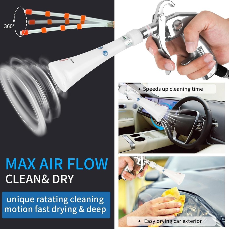 Tornador Z-014 Air Blow Out Gun for Cleaning and Air Drying Auto ...
