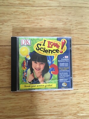 EUC, DK, I Love Science, CD, Ages 7-11, Windows 95/98/ME/2000, Mac 7.01 ...