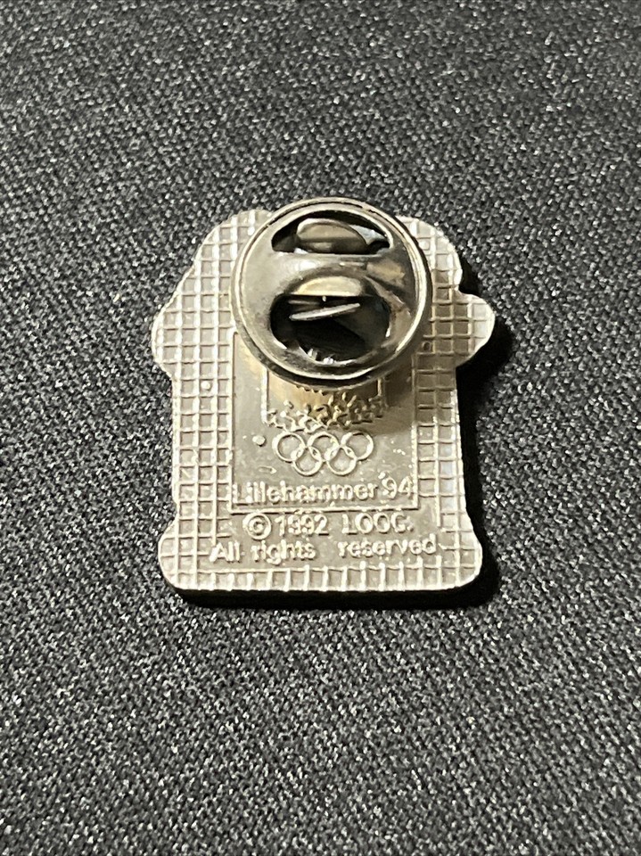 Lillehammer 1994 Winter Olympics Mascots Pin - USA FLAG - Kristen ...