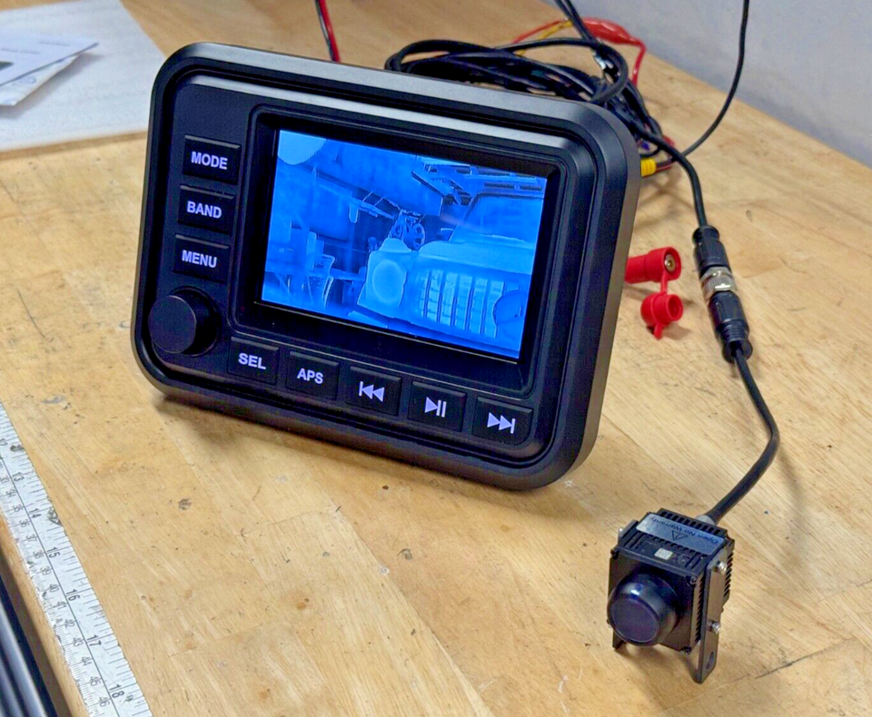 640x512 Marine Thermal Night Vision Camera Screen Waterproof 50hz ...