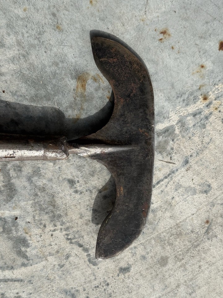 Antique 24 inch Whaling/Blubber Tool Or Danish/Swedish naval boarding ...