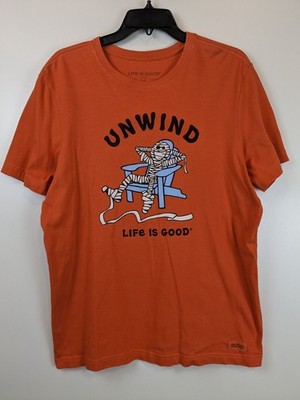 Life Is Good Graphic T-Shirt Men's M | eBay