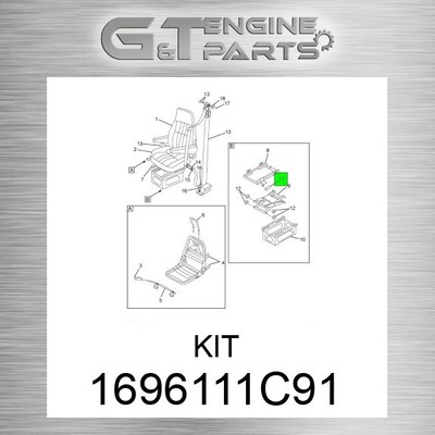 1696111C91 KIT fits INTERNATIONAL TRUCK (New OEM Open Box) | eBay