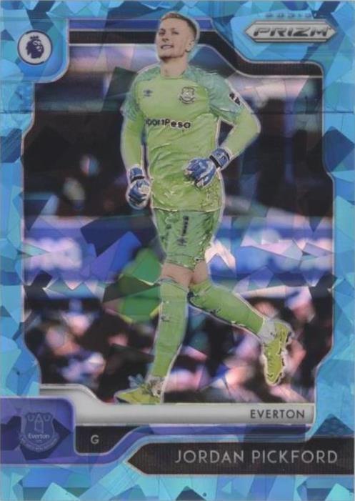 2019-20 Panini Prizm Premier League - Jordan Pickford #34 Blue Ice ...