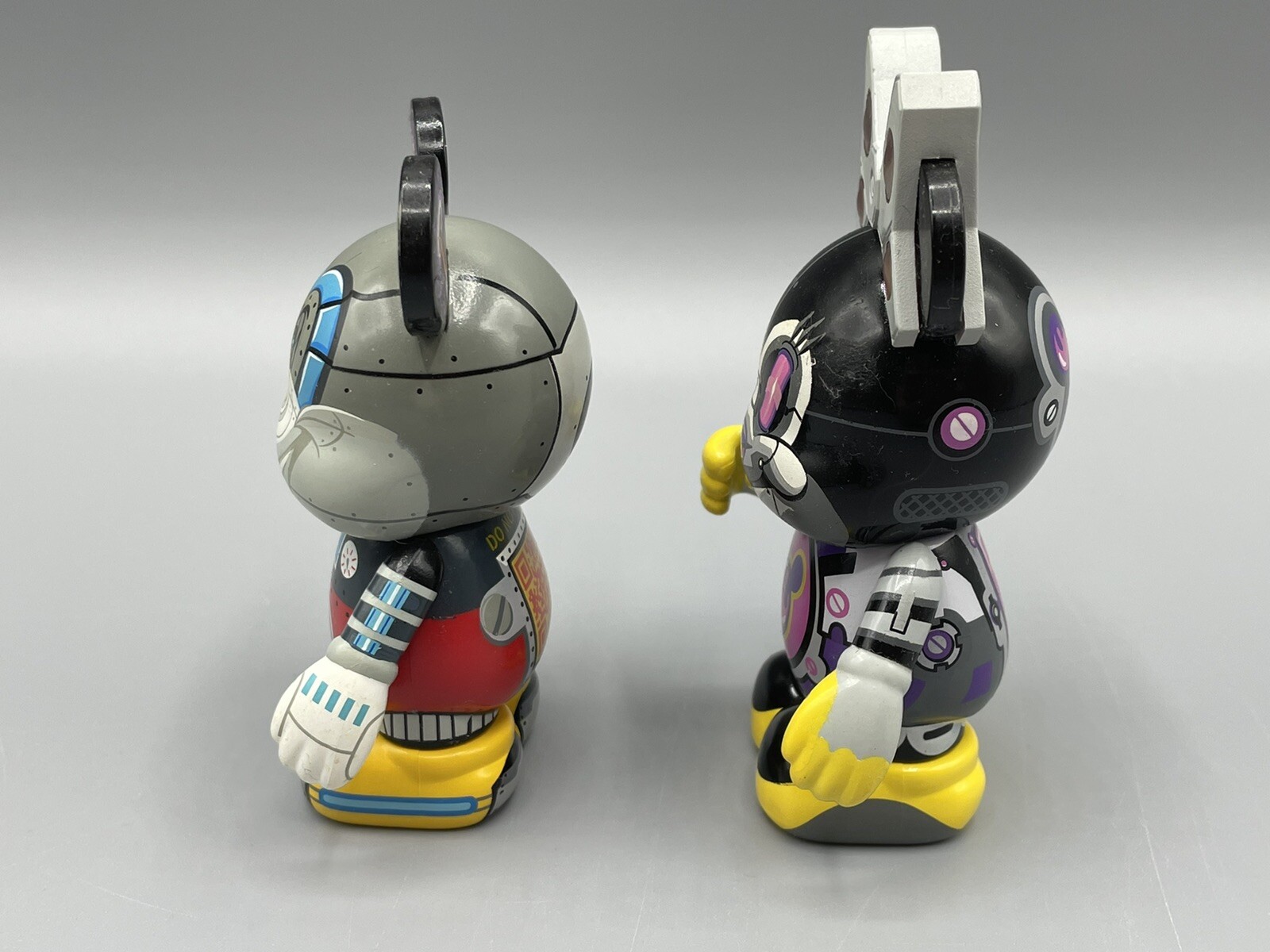 Disney Vinylmation ROBOT SERIES 3- MICKEY MOUSE BOT & MINNIE MOUSE BOT ...