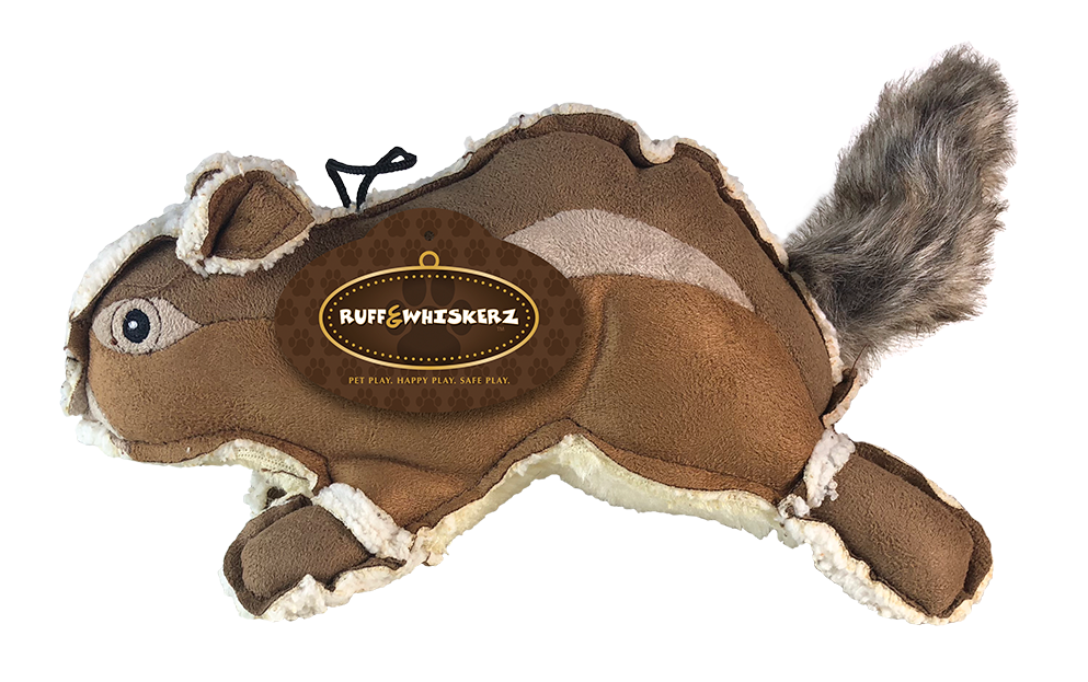 NEW! SHEARLING CHIPMUNK DOG TOY PREMIUM SOFT PLUSH BUDDY w/ SQUEAKER | eBay