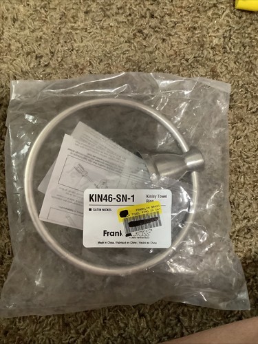 Towel Ring Franklin Brass Wall Mounted KIN46-SN-1 Kinla 6-3/8" - Satin ...